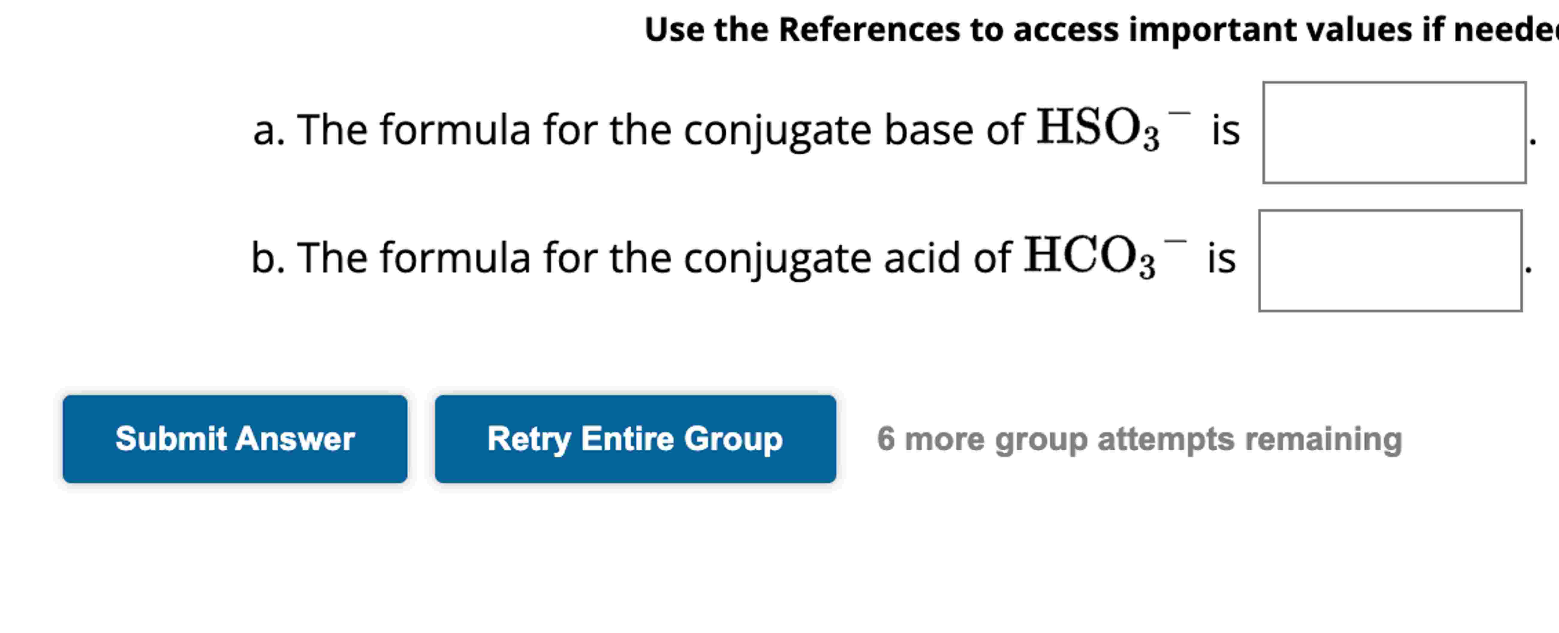 Solved Use the References to access important values if | Chegg.com