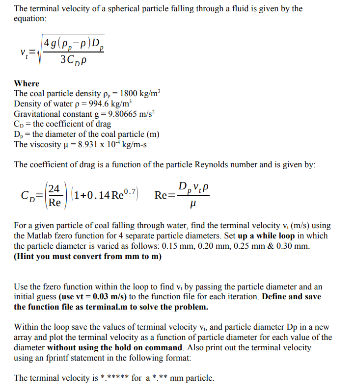 Solved Please solve using math lab write a complete mathlab | Chegg.com