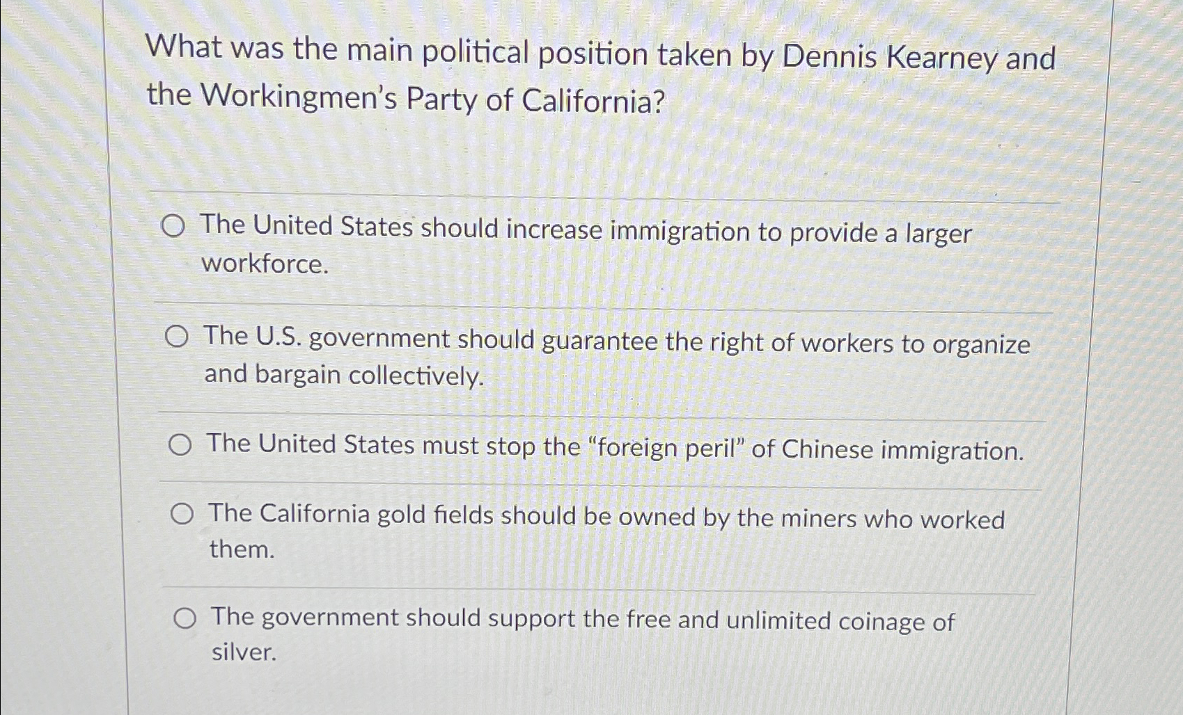Solved What was the main political position taken by Dennis | Chegg.com