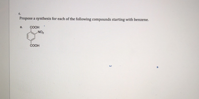 Solved Propose a synthesis for each of the following | Chegg.com