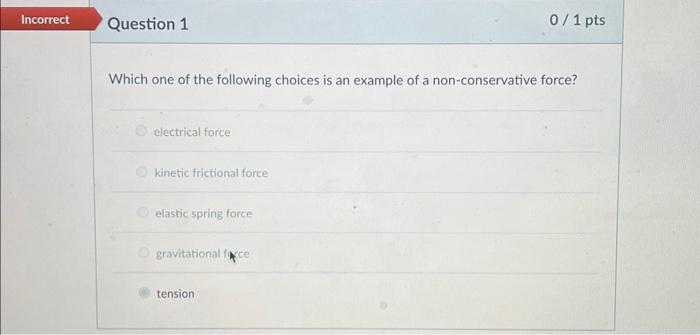 Solved Which one of the following choices is an example of a | Chegg.com