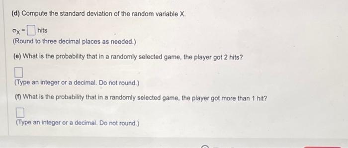Solved C Compute And Interpret The Mean Of The Random 