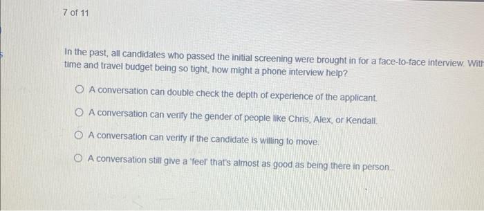 In the past, all candidates who passed the initial | Chegg.com