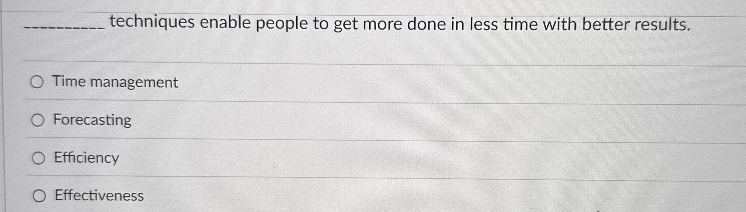 High Quality SOLUTION ﻿techniques enable people to get more done in ...