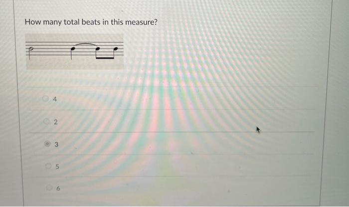 Solved How many total beats in this measure? 4 2 3 5 6 | Chegg.com