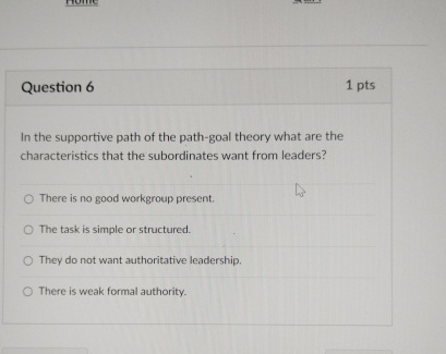 Solved Question 61 ﻿ptsIn the supportive path of the | Chegg.com