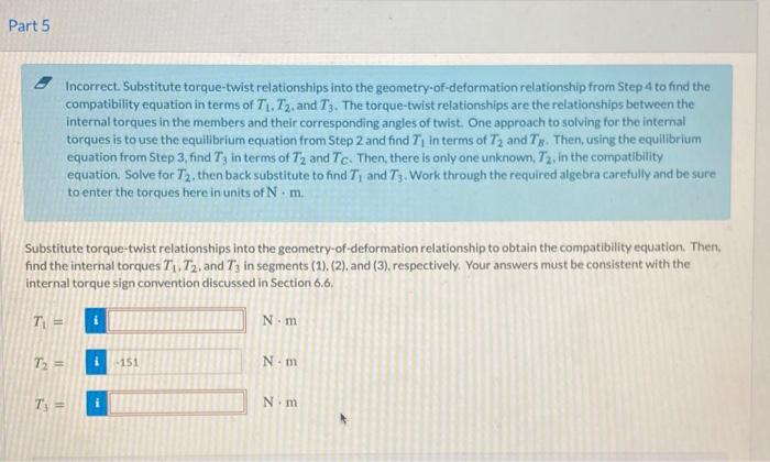 Solved The torsional assembly shown in Figure P6.46 consists | Chegg.com