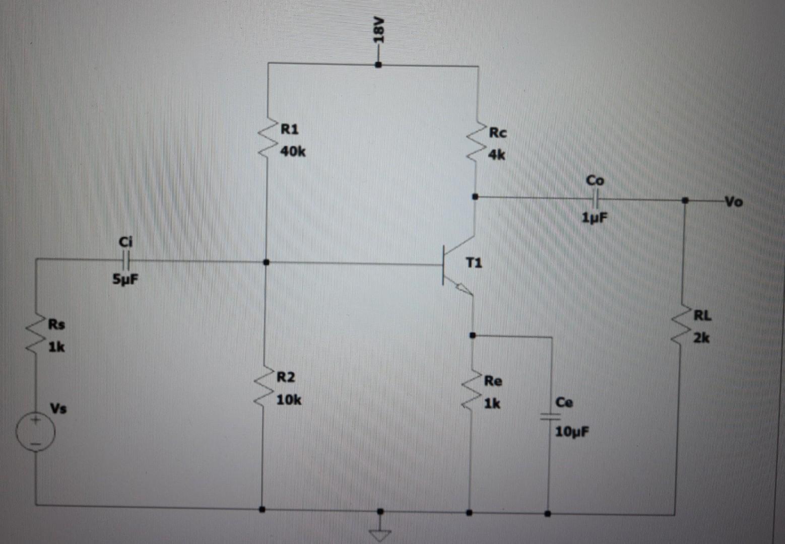 Solved Question-4 Determine the low cut frequencies of the | Chegg.com