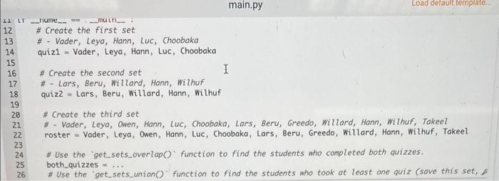 Solved 3. I0 LAB: Quiz compietion (set) CS8 Learning Goals | Chegg.com
