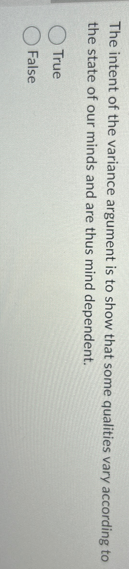 Solved The intent of the variance argument is to show that | Chegg.com