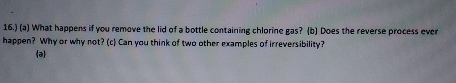 Solved 16.) (a) ﻿What happens if you remove the lid of a | Chegg.com