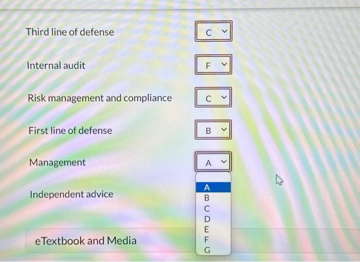 Solved please Map the following terms to their location in | Chegg.com
