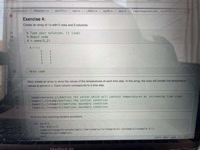 Solved Please refer to the attached. mlx file The heat | Chegg.com