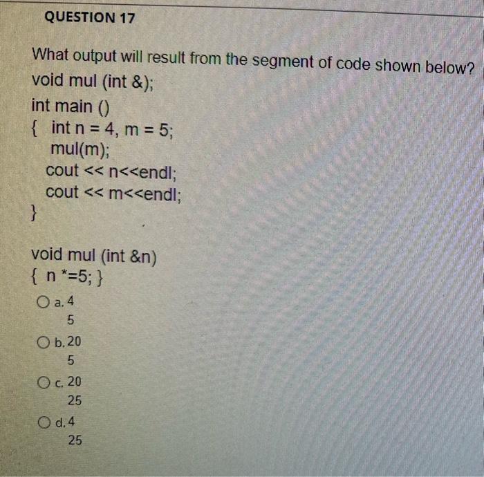 Solved A pointer variable store alan 1. value of another | Chegg.com