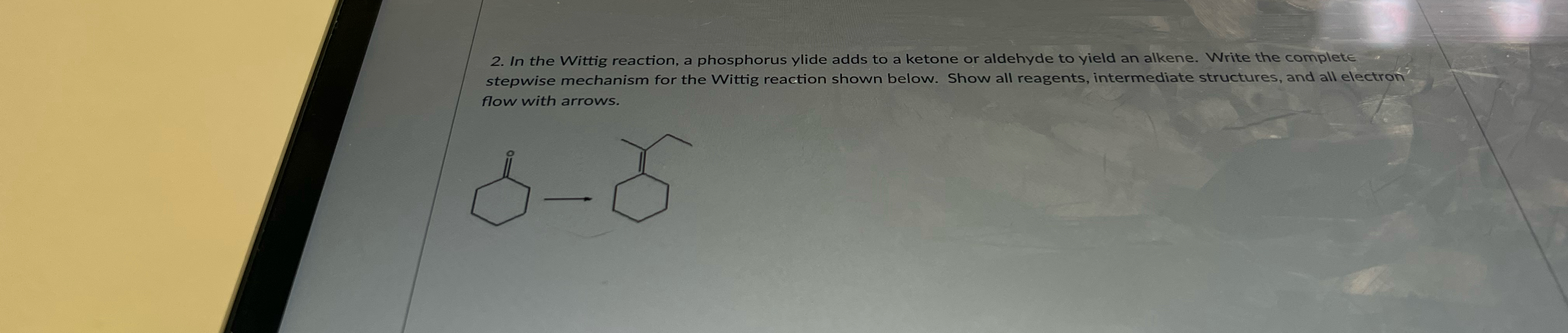 Solved In the Wittig reaction, a phosphorus ylide adds to a | Chegg.com