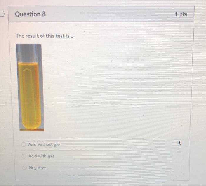 Solved In the Durham Fermentation tubes if the bacterium is | Chegg.com