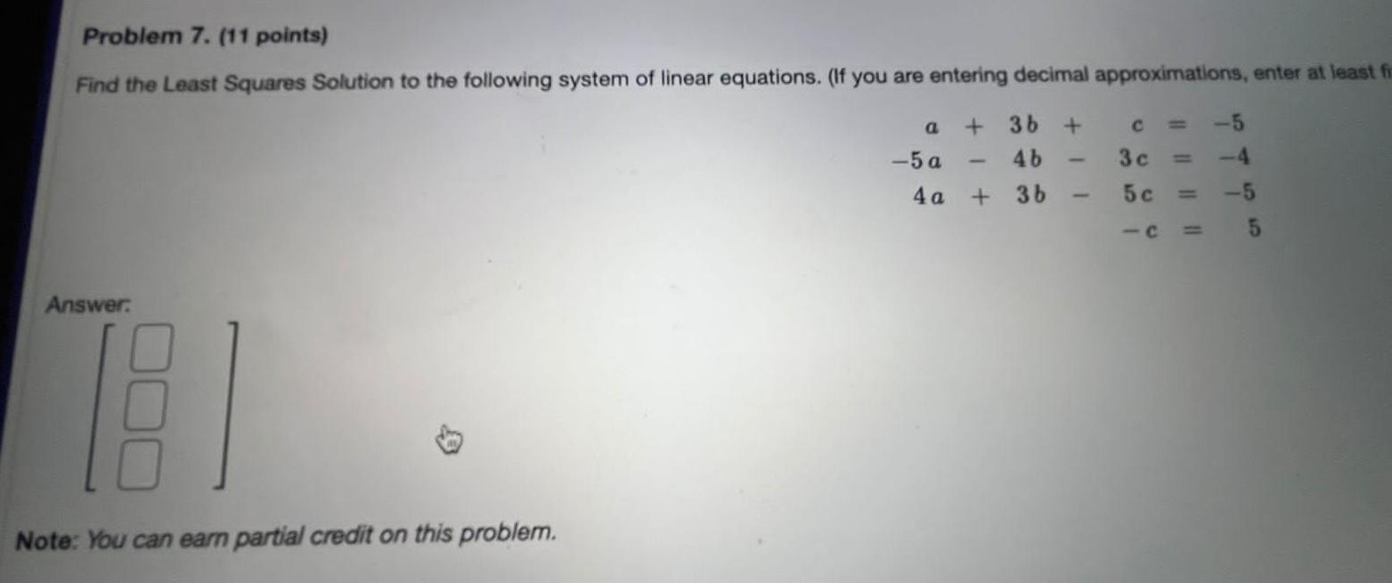 Solved please please solve all parts of this question | Chegg.com