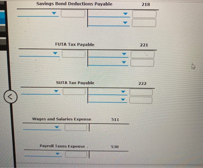 Solved Journalizing And Posting Payroll Entries Cascade | Chegg.com