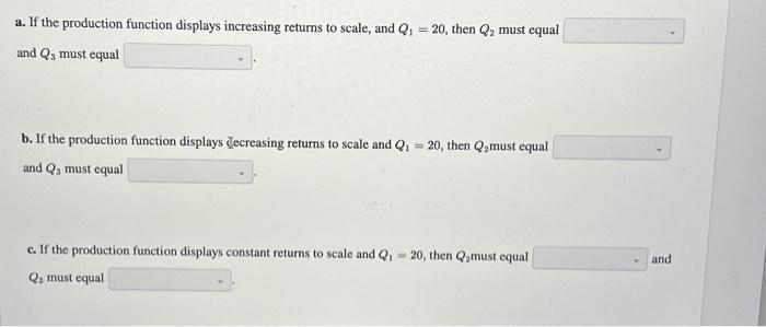 Solved Producer Behavior - End of Chapter Problem The | Chegg.com