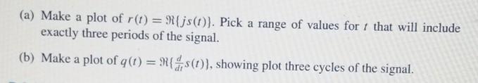 Solved P-2.13 Define the following complex exponential | Chegg.com