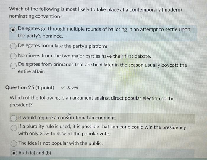 Which of the following is most likely to take place | Chegg.com