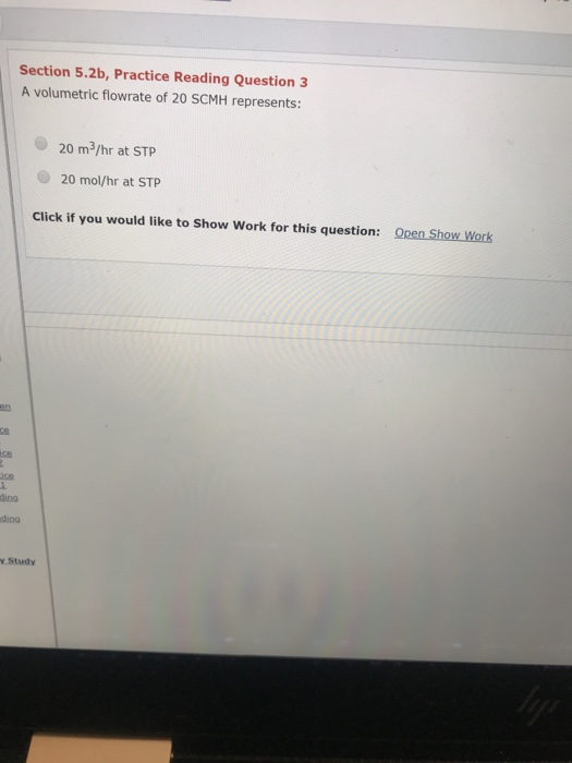 Solved Section 5.2b, Practice Reading Question 3 A | Chegg.com