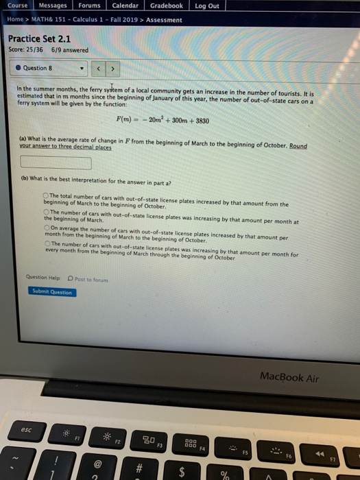 Solved Log Out Course Messages Forums Calendar Gradebook | Chegg.com