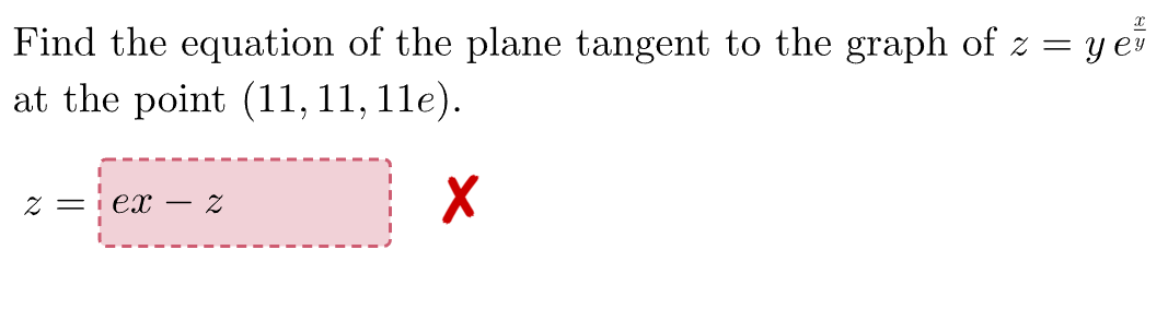 Solved Find the equation of the plane tangent to the graph | Chegg.com