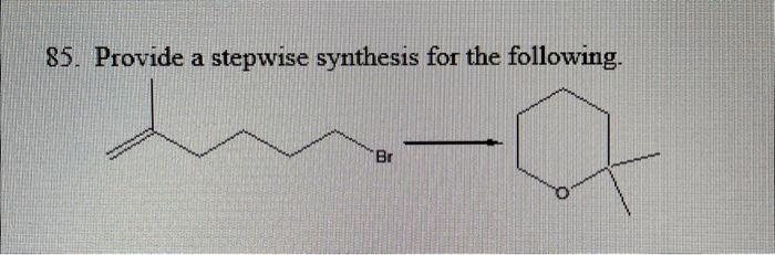 Solved 5. Provide a stepwise synthesis for the following. | Chegg.com