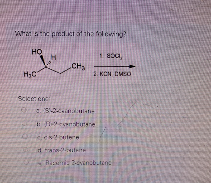 Solved What is the product of the following? НО 1. SOCI, 12 | Chegg.com