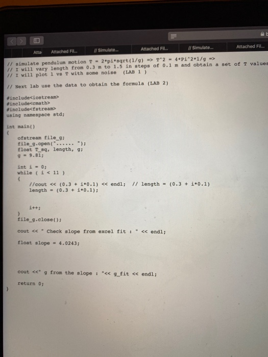 // Simulate. Attached Fil... // Simulate. Attached | Chegg.com