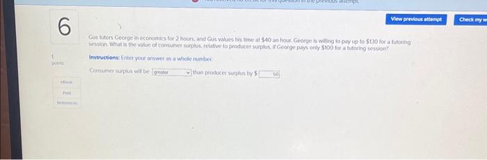Solved Gus tutors George in econcmics for 2 hours, and Gust | Chegg.com