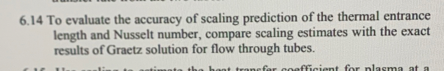 Solved 6.14 ﻿To evaluate the accuracy of scaling prediction | Chegg.com