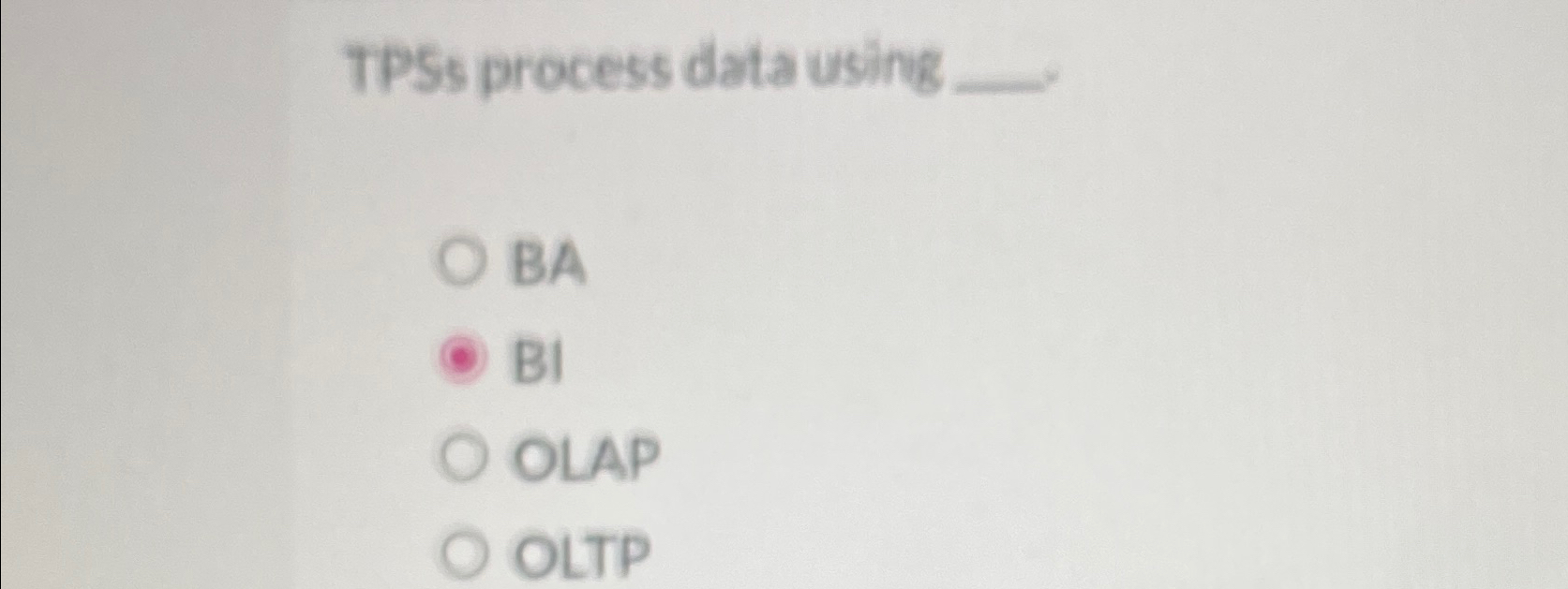 Solved TPSs process data | Chegg.com
