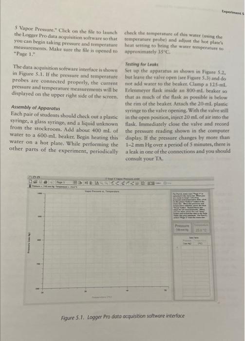 Solved PART B. Measurement of the Boiling Point Boiling | Chegg.com