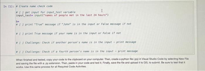 Solved Program: Name Check | Chegg.com