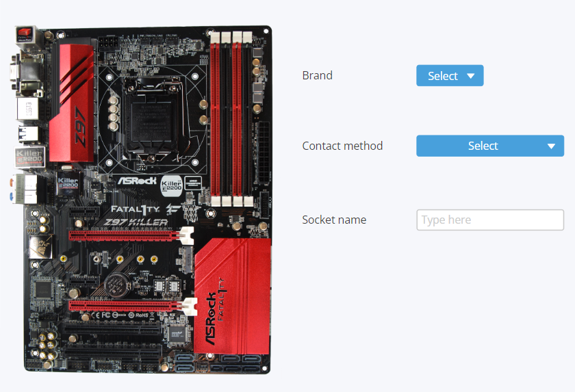 Solved the socket on this motherboard has 1,150 ﻿pins in the | Chegg.com