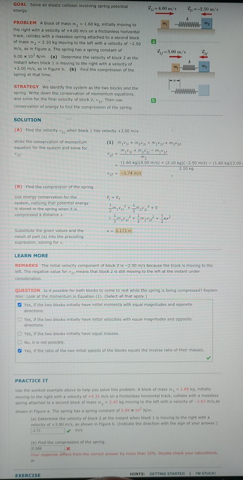 Solved PRACTICE IT Use the worked example above to help you | Chegg.com