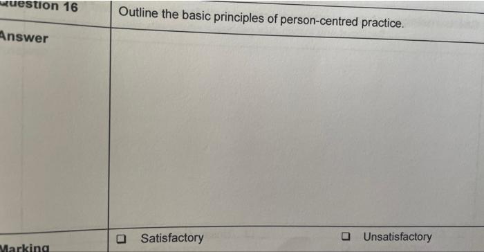 Solved \begin{tabular}{l|l} Question 16 & Outline the basic | Chegg.com