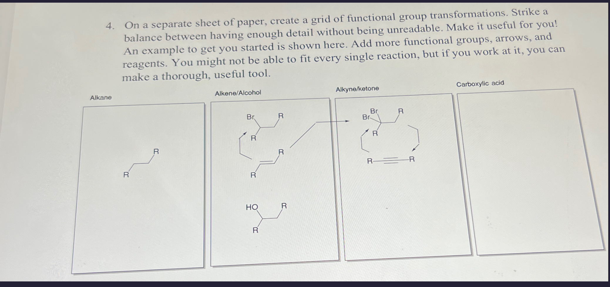 On a separate sheet of paper, create a grid of | Chegg.com