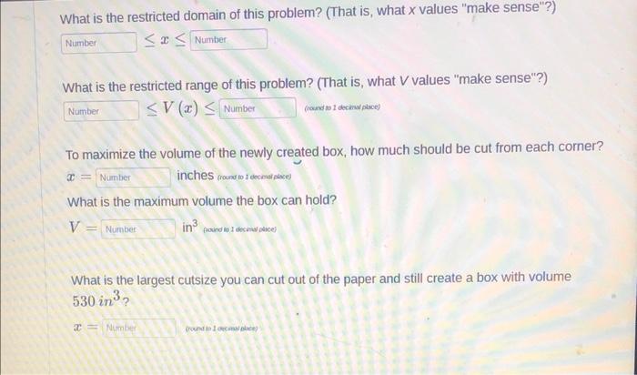 Solved We are constructing a box from a rectangular piece of | Chegg.com