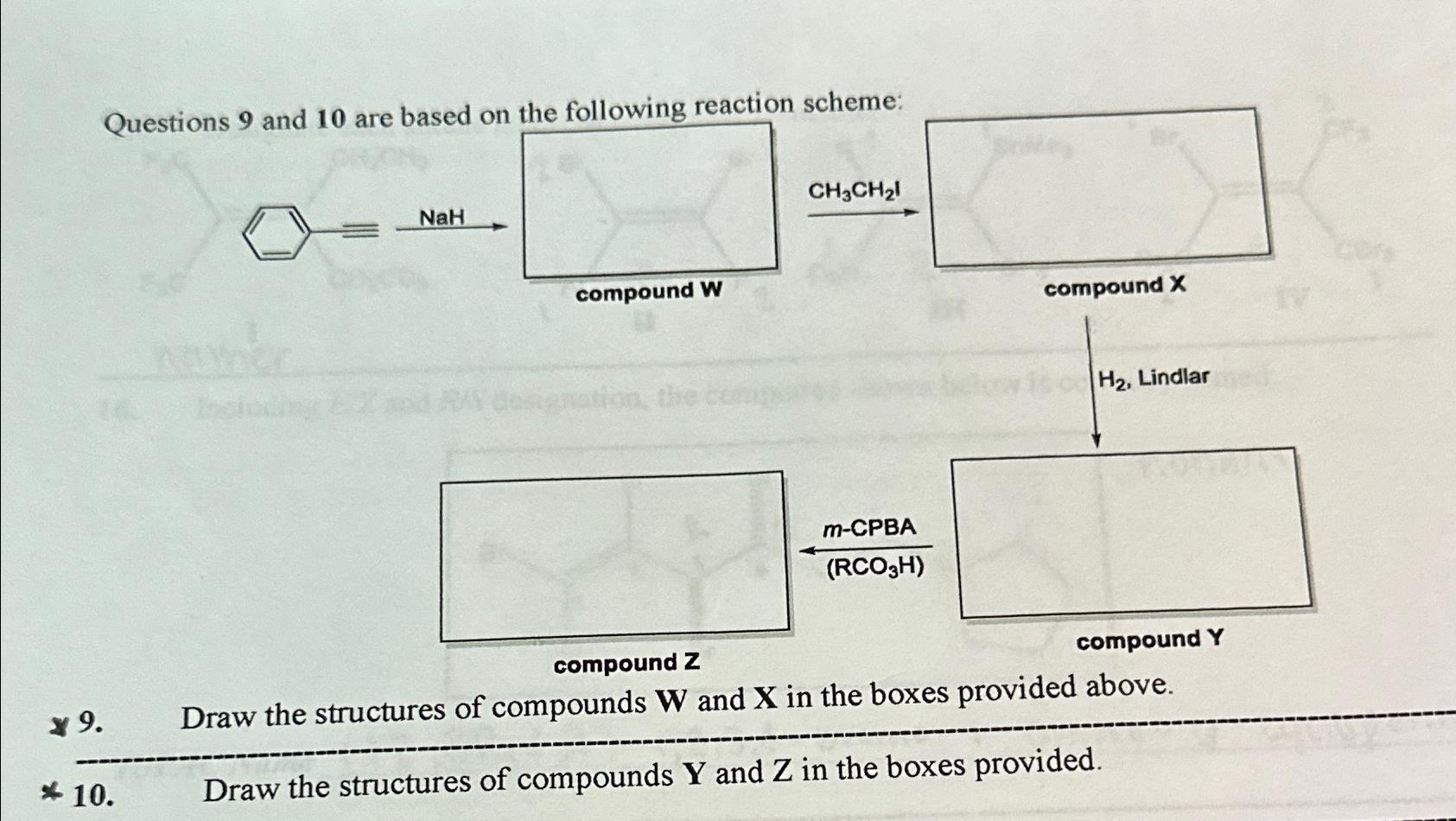 Solved Questions 9 and 10 are based on the following | Chegg.com
