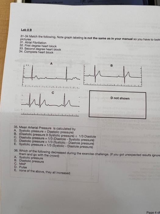 Solved 31-34 Match the following. Note graph labeling is not | Chegg.com