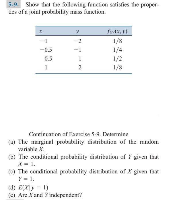 Solved 5-9. Show that the following function satisfies the | Chegg.com