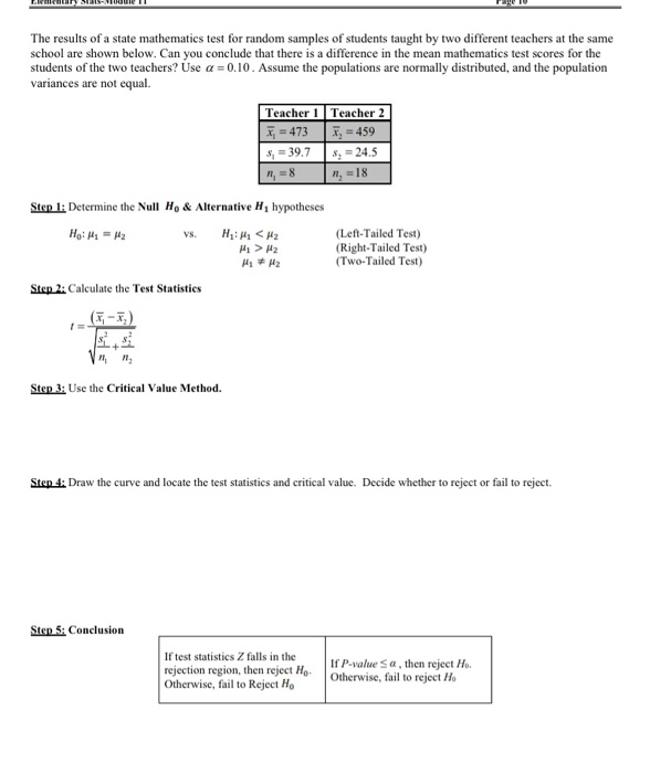 Solved The results of a state mathematics test for random | Chegg.com