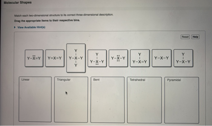 Solved The three-dimensional shape of a molecule depends on | Chegg.com
