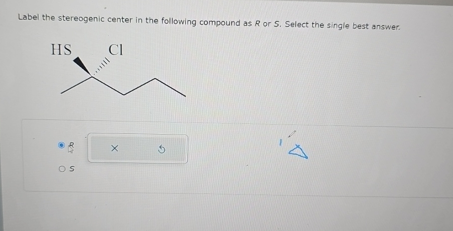 Solved Label the stereogenic center in the following | Chegg.com