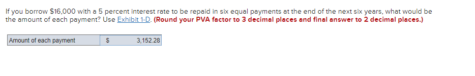 If you borrow $16,000 ﻿with a 5 ﻿percent interest | Chegg.com