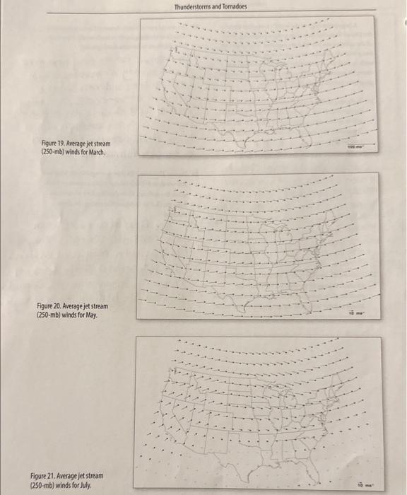 Solved 22. Examine the average March, May, and July jet | Chegg.com
