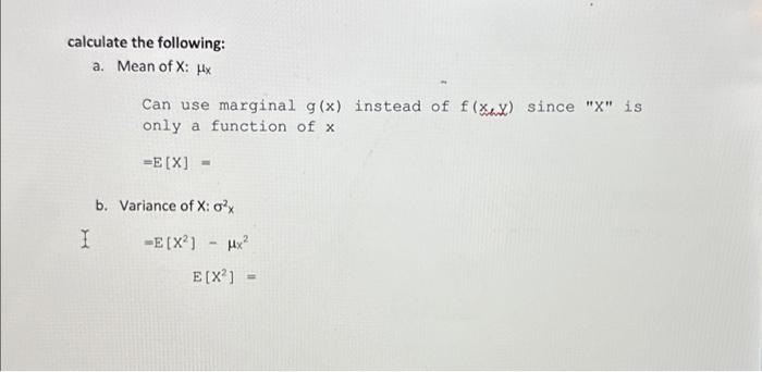 Solved 1. Given continuous joint pdf f(x,y)=(x+y),0 | Chegg.com